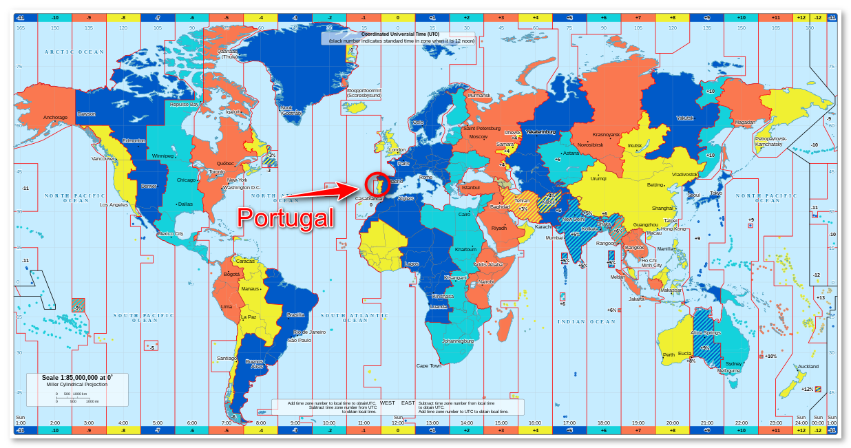 Hora Local E Fuso Hor rio Em Portugal Hora Local E Fuso Hor rio Em Portugal